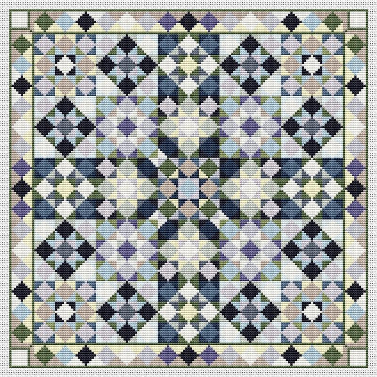 Starstruck Counted Cross Stitch Pattern by Carolyn Manning - Etsy