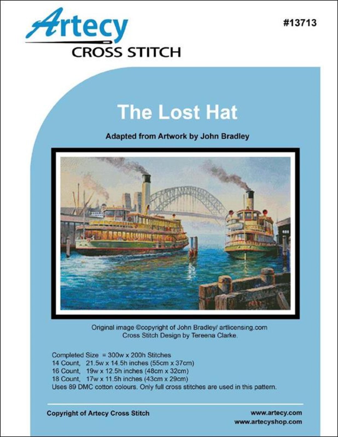 The Lost Hat Counted Cross Stitch Pattern by Artecy Cross Stitch - Etsy