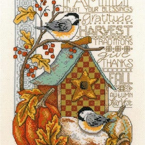 Family Blessing Counted Cross Stitch Pattern - Etsy