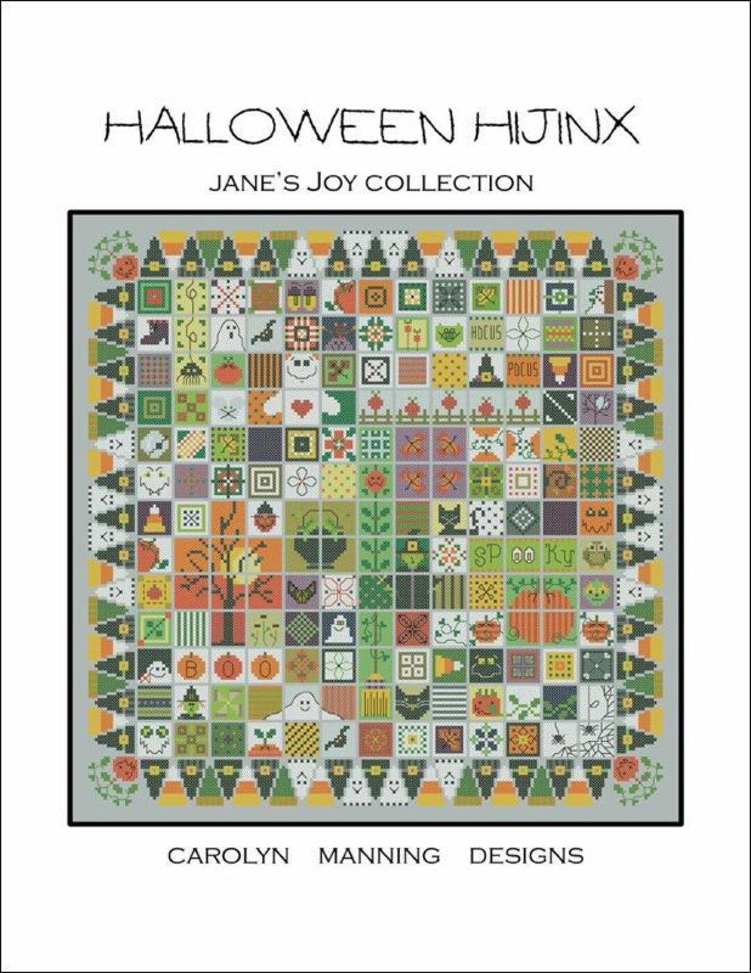 Halloween Hijinx Counted Cross Stitch Pattern by Carolyn Manning ...