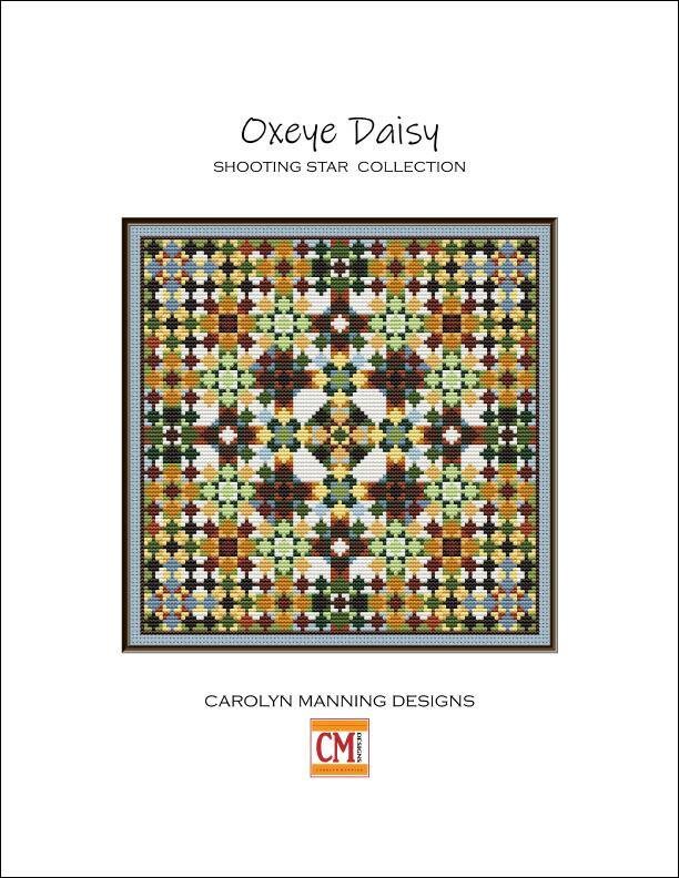 Oxeye Daisy Counted Cross Stitch Pattern From Carolyn Manning - Etsy