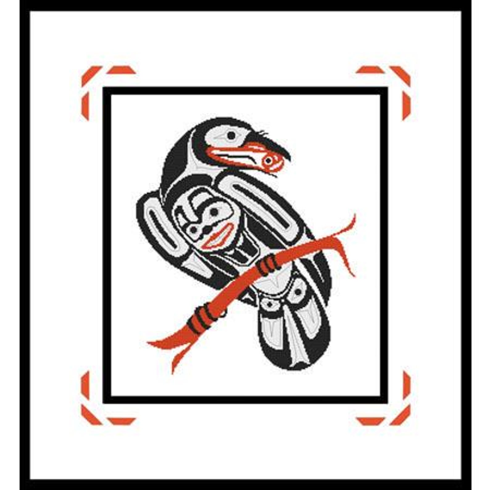 Choice of 4 Designs - A Northwest Coast Native Art Counted Cross Stitch ...