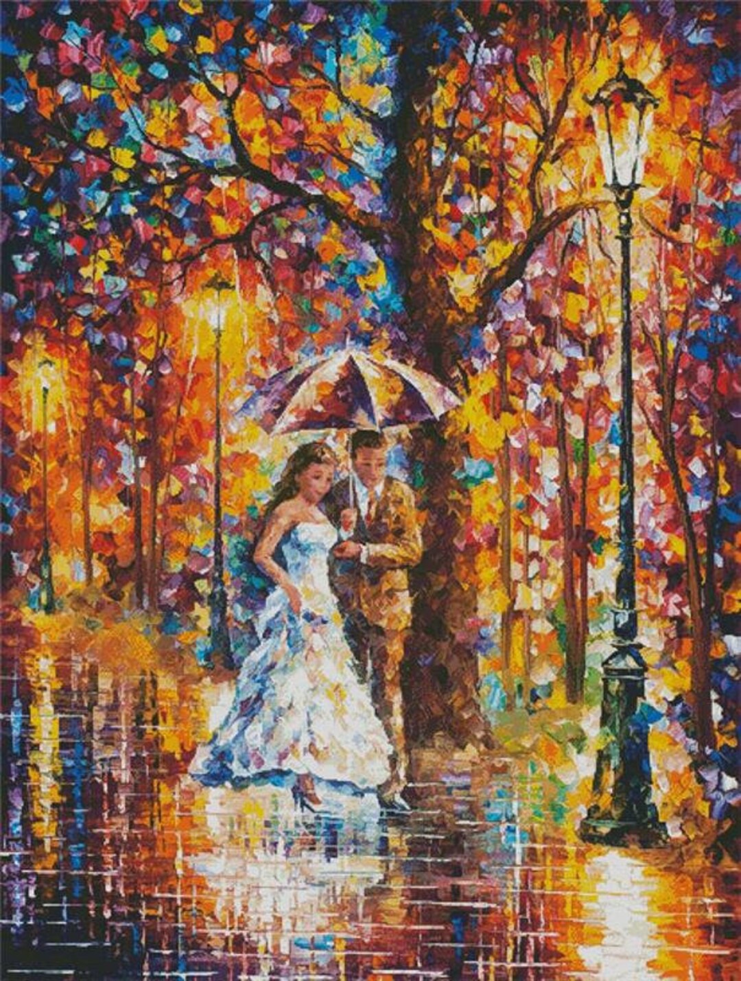 Dream Wedding (large) Counted Cross Stitch Pattern - Etsy