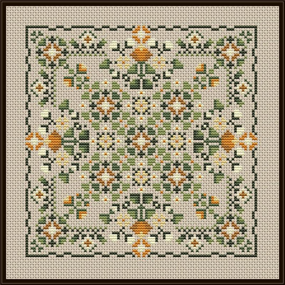 Happy the Garden Labyrinth Collection Counted Cross Stitch Pattern by ...