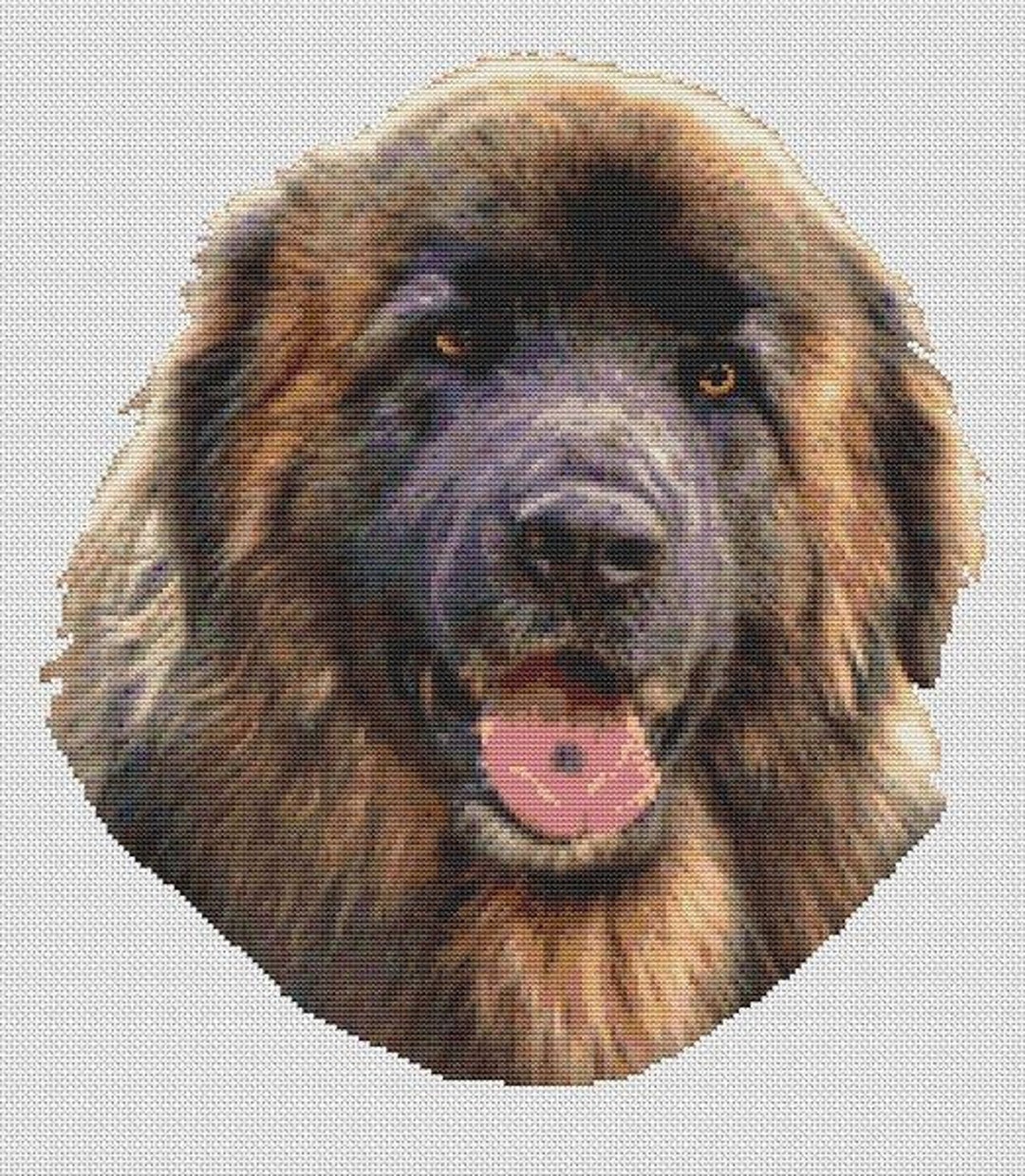 Leonberger Counted Cross Stitch Pattern - Etsy