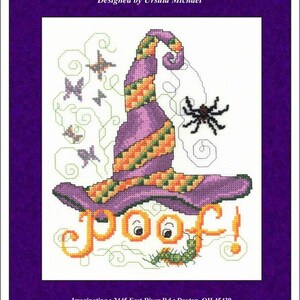 Poof Hat Counted Cross Stitch Pattern - Etsy