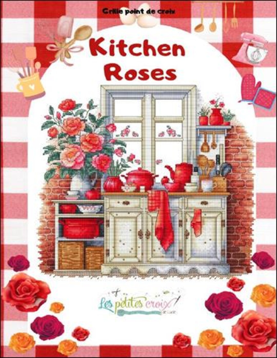 Kitchen Roses Counted Cross Stitch Pattern - Etsy