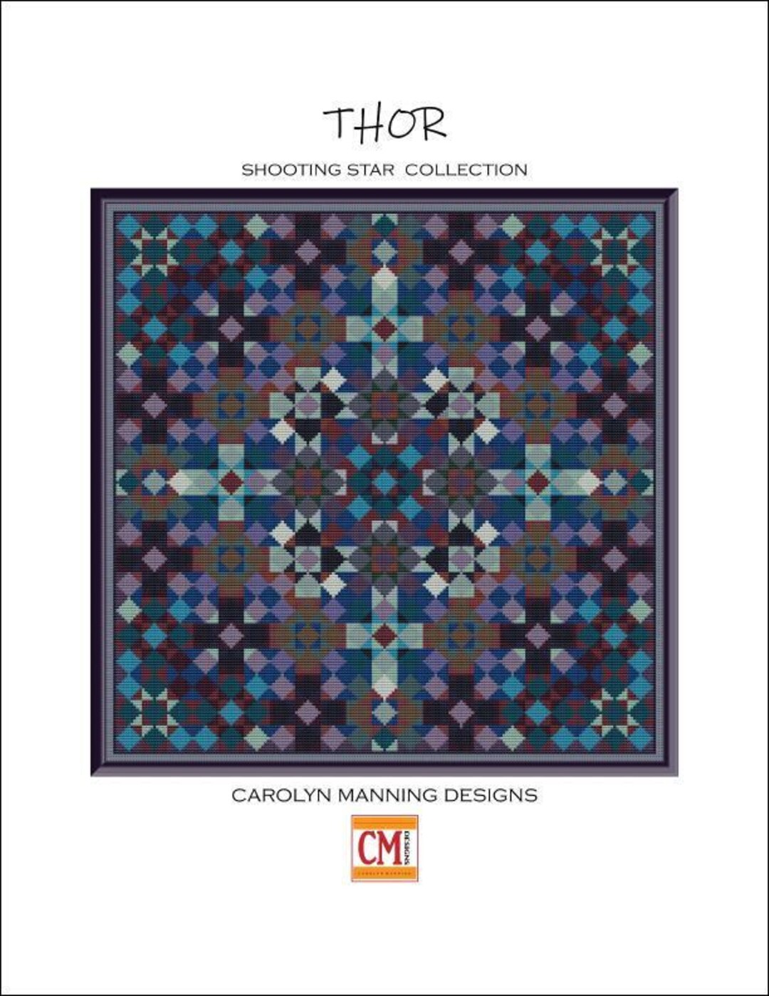 Thor Counted Cross Stitch Pattern From Carolyn Manning - Etsy