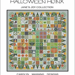 Halloween Hijinx Counted Cross Stitch Pattern by Carolyn Manning ...