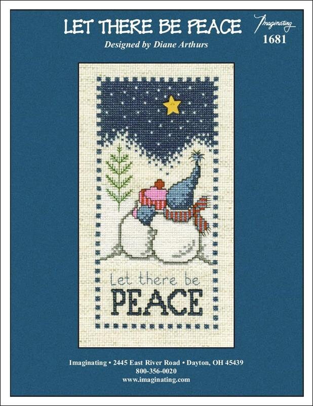 Let There Be Peace Counted Cross Stitch Pattern - Etsy