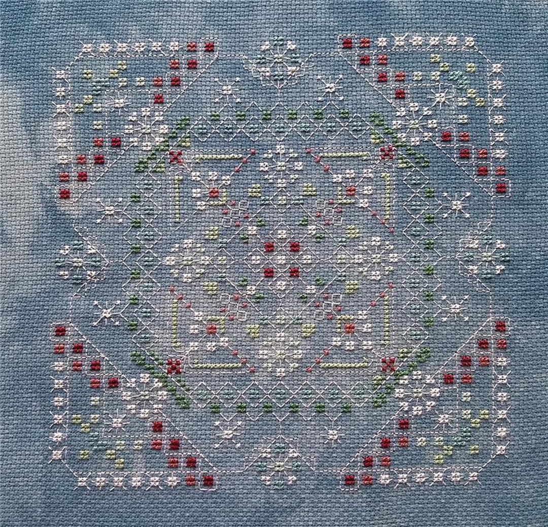 Winter Twirl Counted Cross Stitch Pattern by Carolyn Manning - Etsy