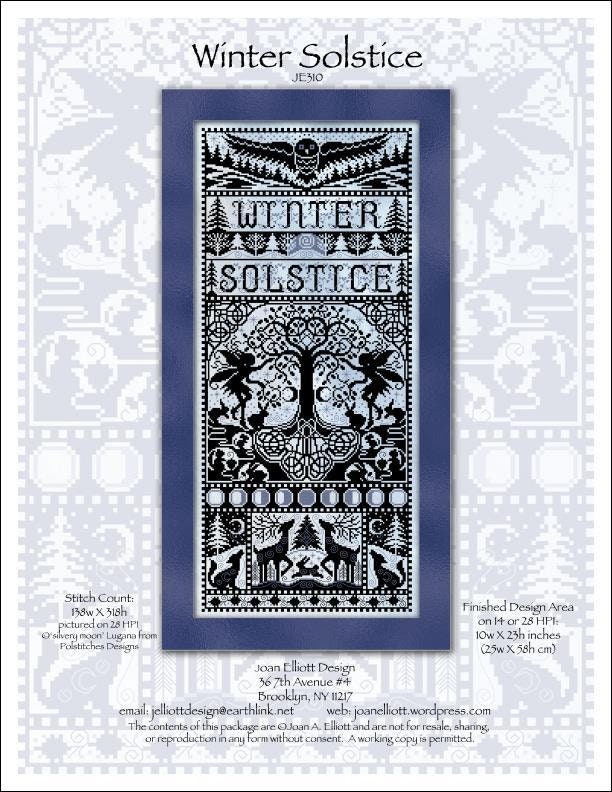 Winter Solstice Counted Cross Stitch Pattern - Etsy