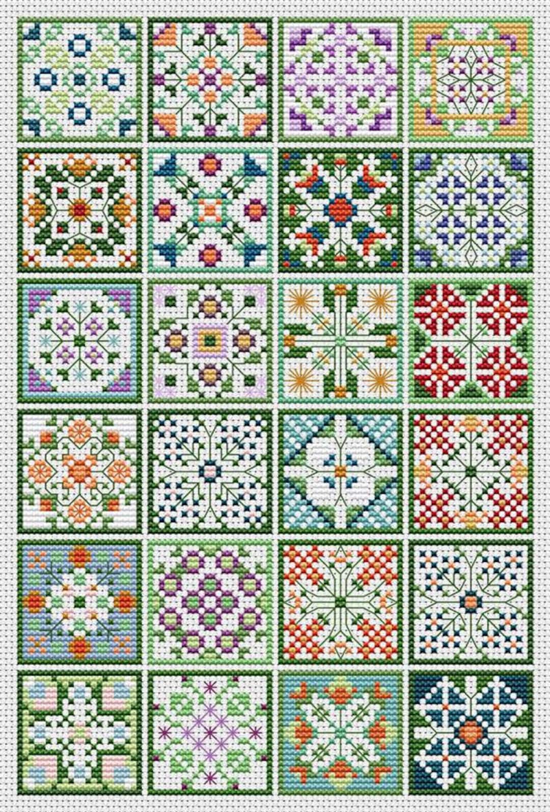 All the Smalls Counted Cross Stitch Pattern by Carolyn Manning - Etsy