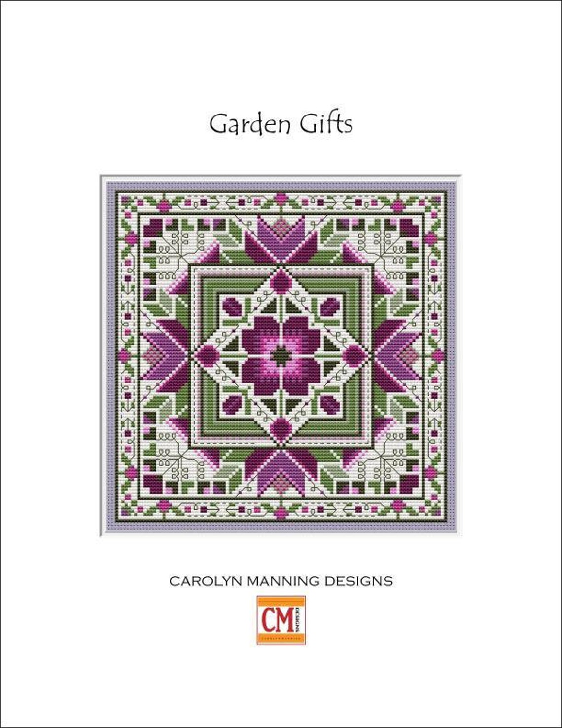 Garden Gifts Counted Cross Stitch Pattern From Carolyn Manning Designs ...