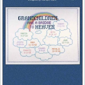 Bridge to Heaven Counted Cross Stitch Pattern - Etsy