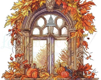 DRAWN THREAD Simply Autumn Counted Cross Stitch Patterns at ...
