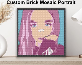 Custom Pixel Art Portrait - Etsy