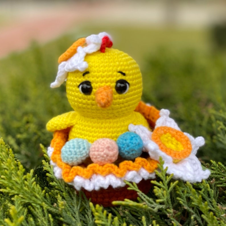 Amigurumi Crochet Pattern Easter Chicken Easter Crochet - Etsy