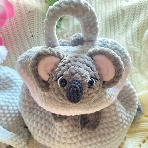 Crochet Pattern Koala Rucksack, Crochet Pattern for Children’s Rucksack ...
