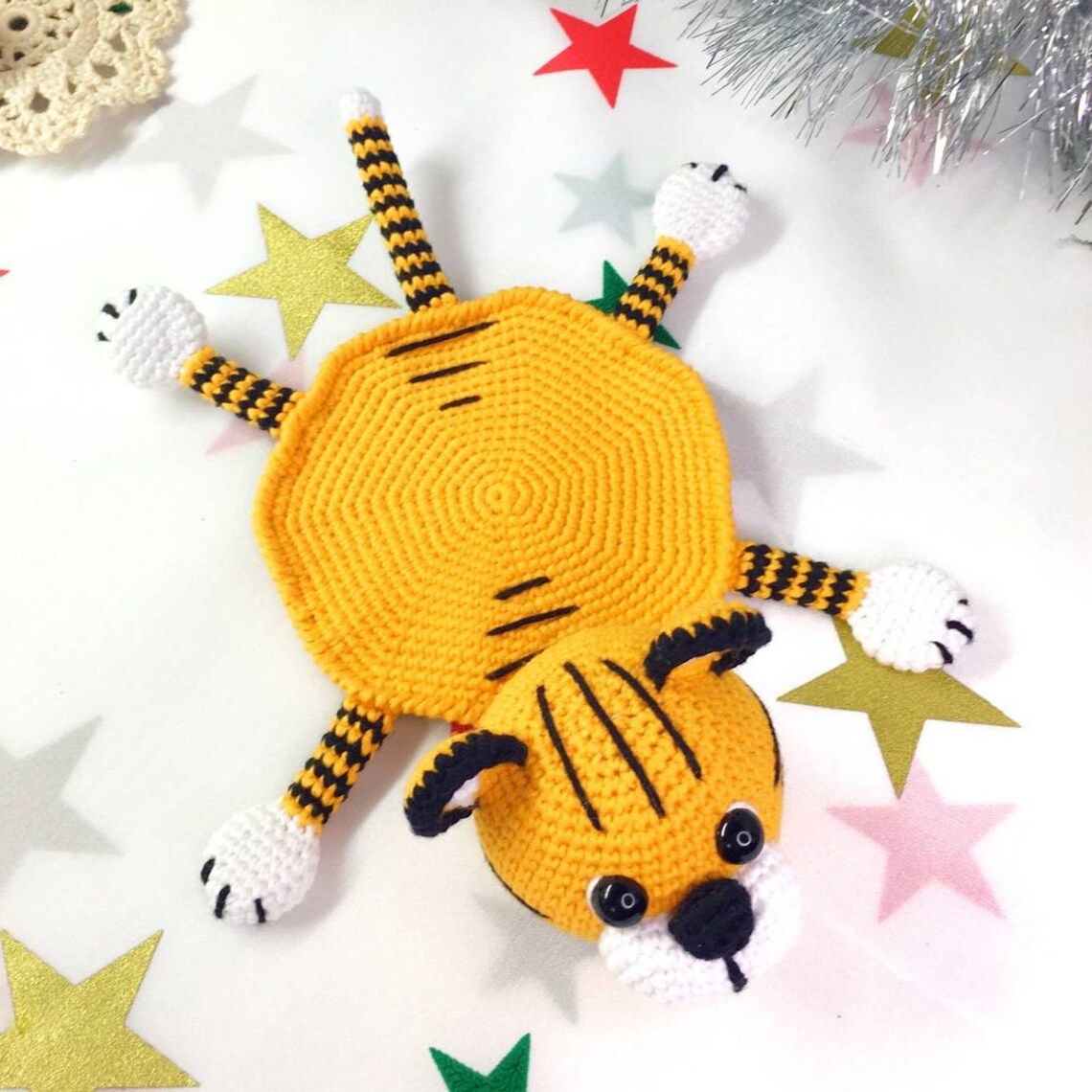 Tiger Mug Coaster Crochet Pattern Mug Cozy Crochet Pattern. - Etsy