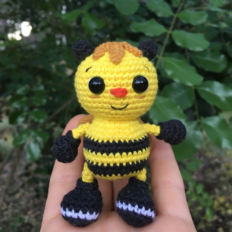 Crochet Pattern Honey Bee Amigurumi Crochet Pattern Bee - Etsy
