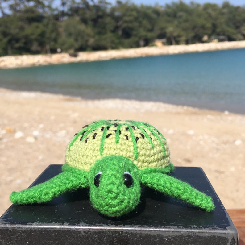 Crochet Pattern Kiwi Sea Turtle Amigurumi Sea Animals Crochet | Etsy