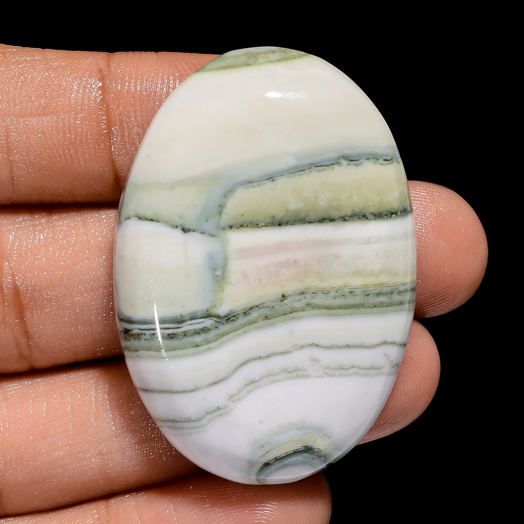 Green Lace Agate Dazzling Top Grade Quality 100% Natural Loose Gemstone ...
