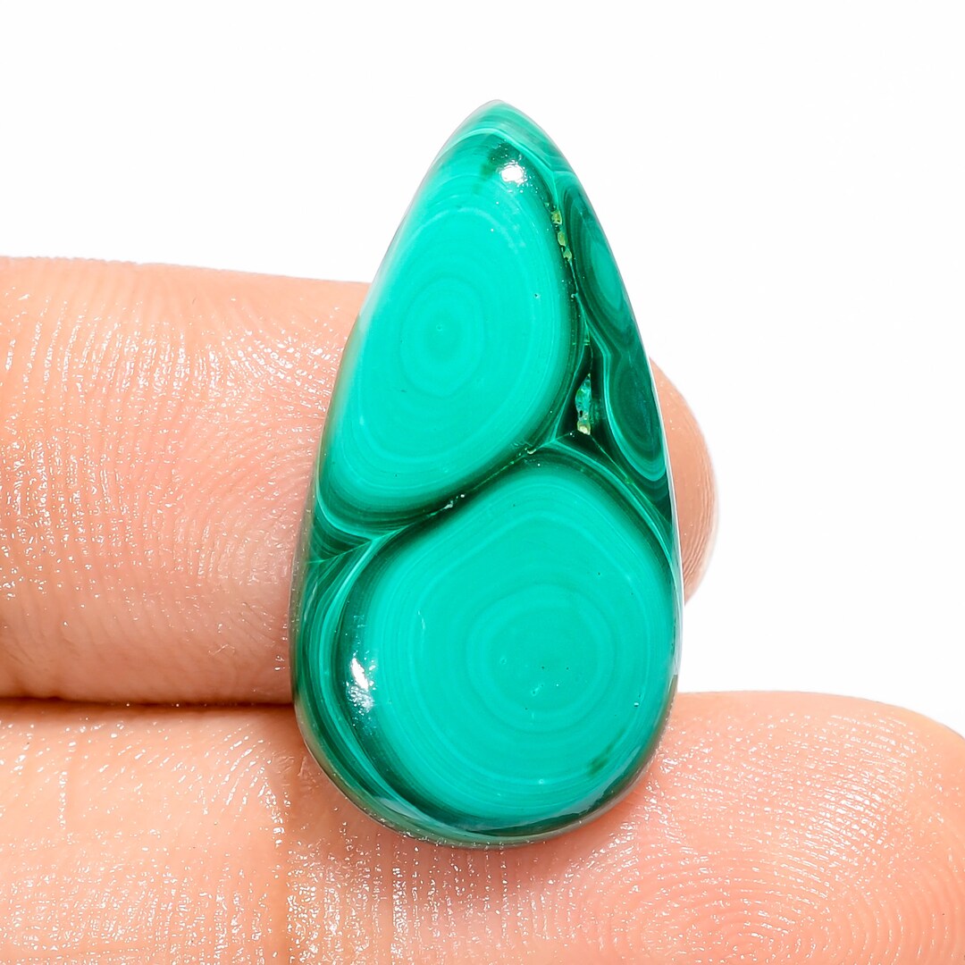 Malachite Beautiful Top Grade Quality 100% Natural Loose Gemstone Pear ...