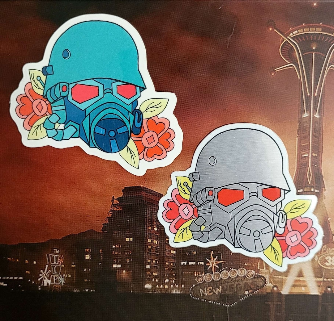 NCR Ranger FALL OUT Vinyl Sticker | Metallic and Matte - Etsy