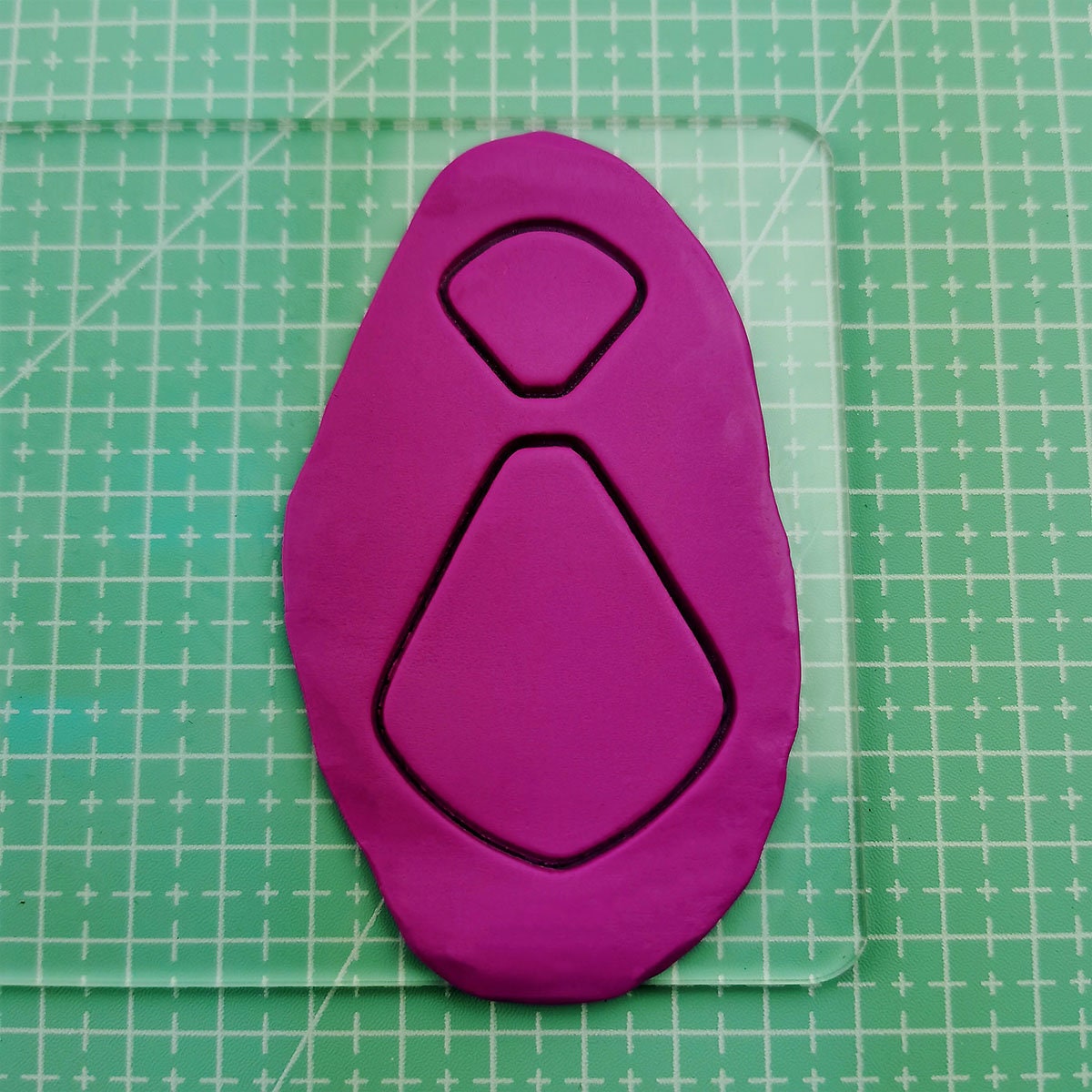 Irregular Rhombus Polymer Clay Cutters 3D Printed Polymer | Etsy