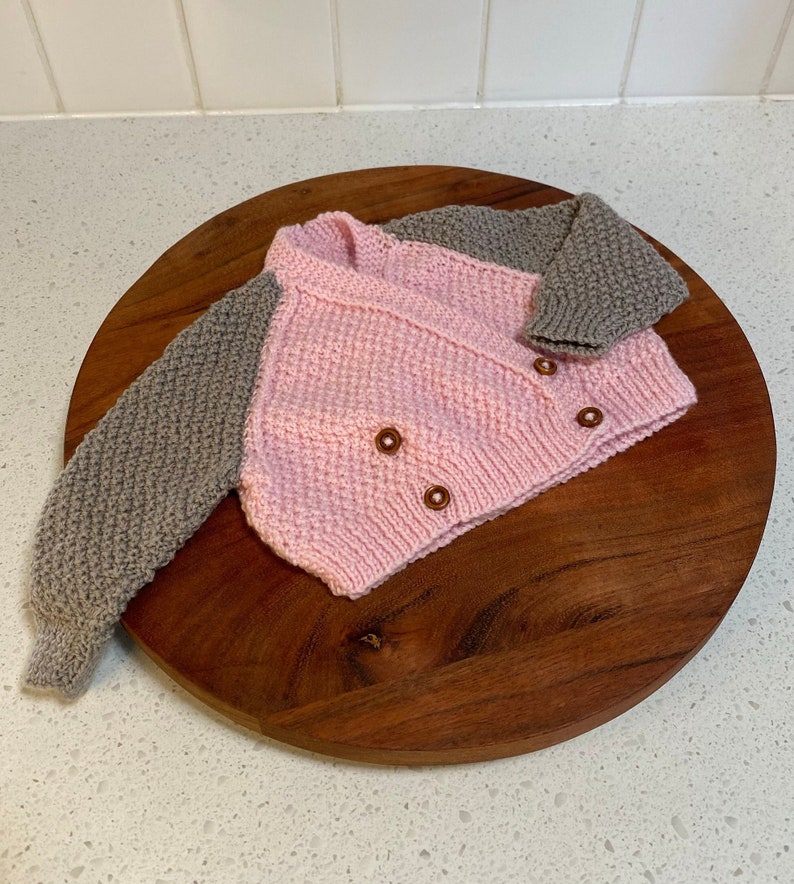 Knitting Pattern Crossover Cardigan PDF Instant Digital Download ...