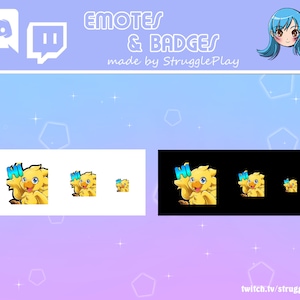 Final Fantasy Mascot Emote Set - Etsy