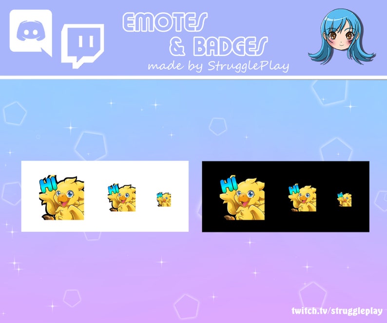 Final Fantasy Mascot Emote Set - Etsy