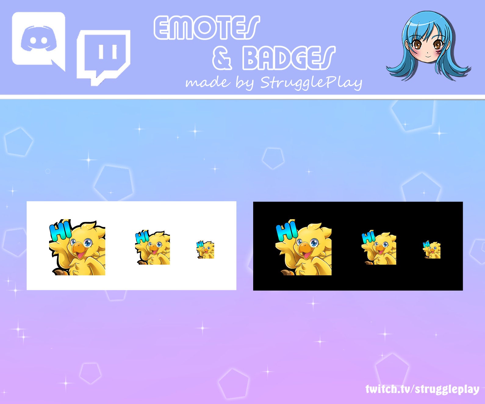 Final Fantasy Mascot Emote Set - Etsy