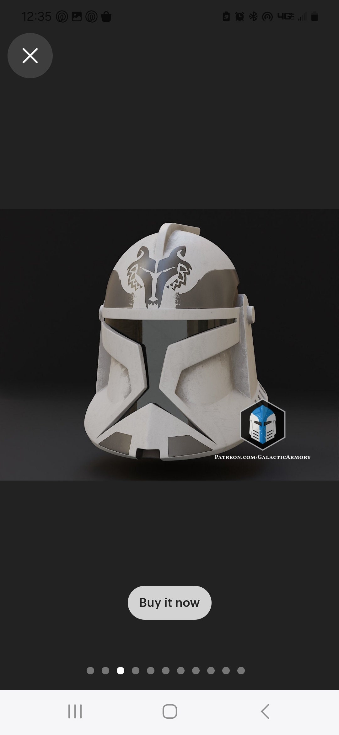 Phase 1 Animated Clone Trooper Helmet - Raw 3D Print - Etsy