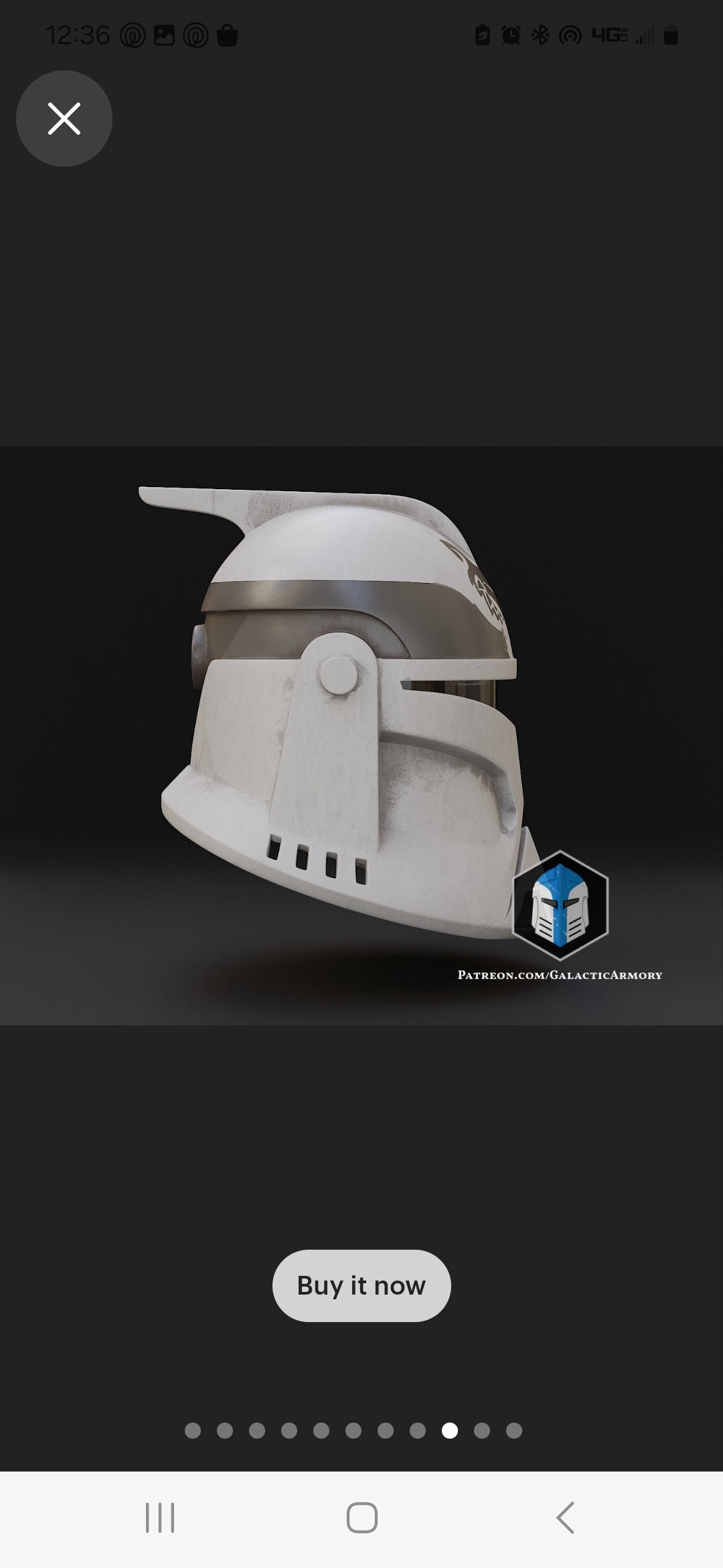 Phase 1 Animated Clone Trooper Helmet - Raw 3D Print - Etsy