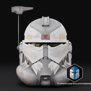 Commander Wolffe Helmet - Raw 3D Print - Etsy