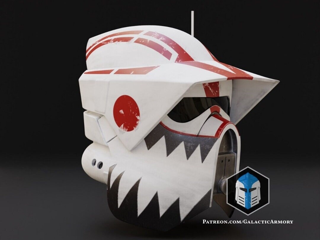 ARF Clone Trooper Helmet Raw 3D Print - Etsy