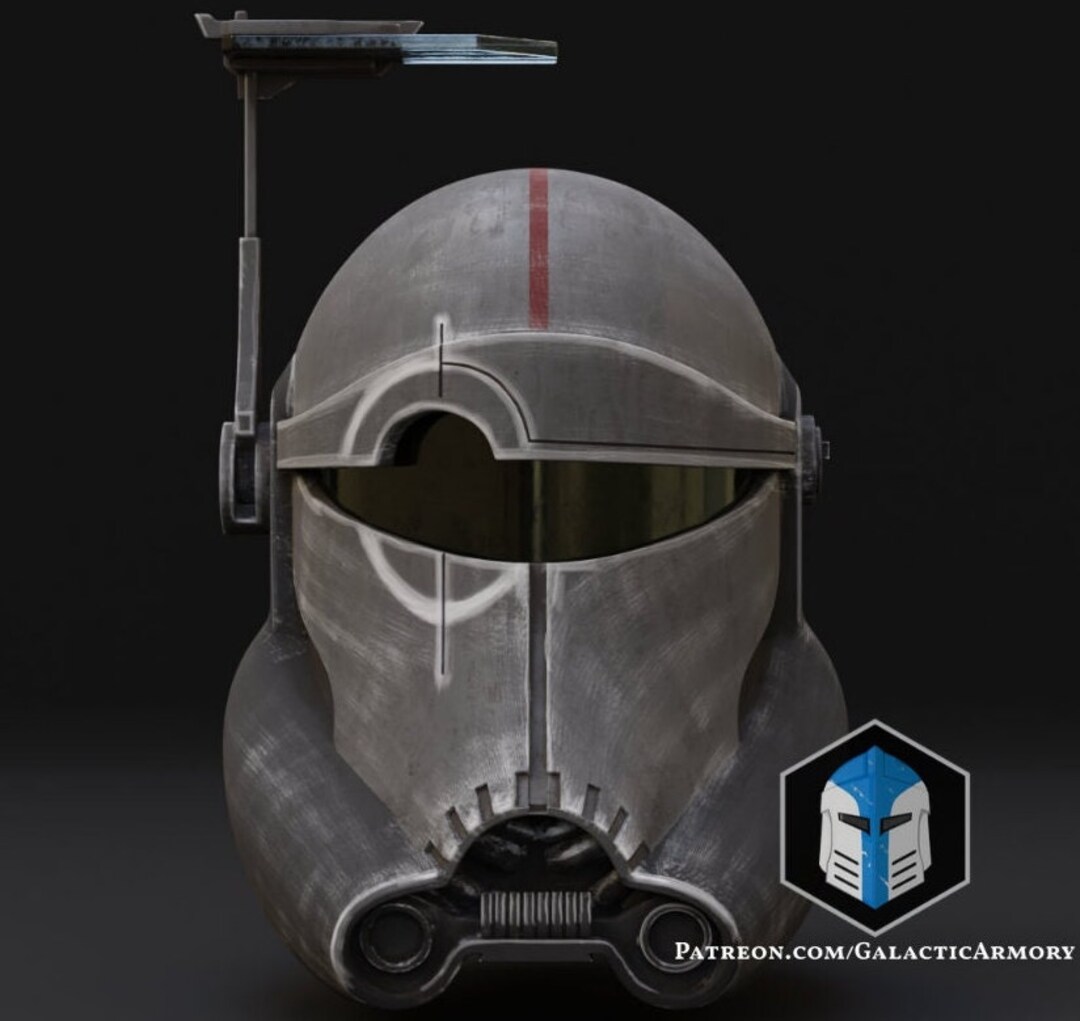 Bad Batch Crosshair Helmet - Raw 3D Print - Etsy