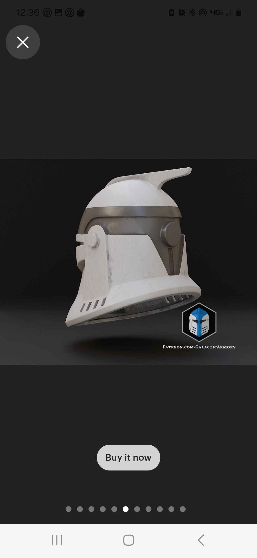 Phase 1 Animated Clone Trooper Helmet - Raw 3D Print - Etsy