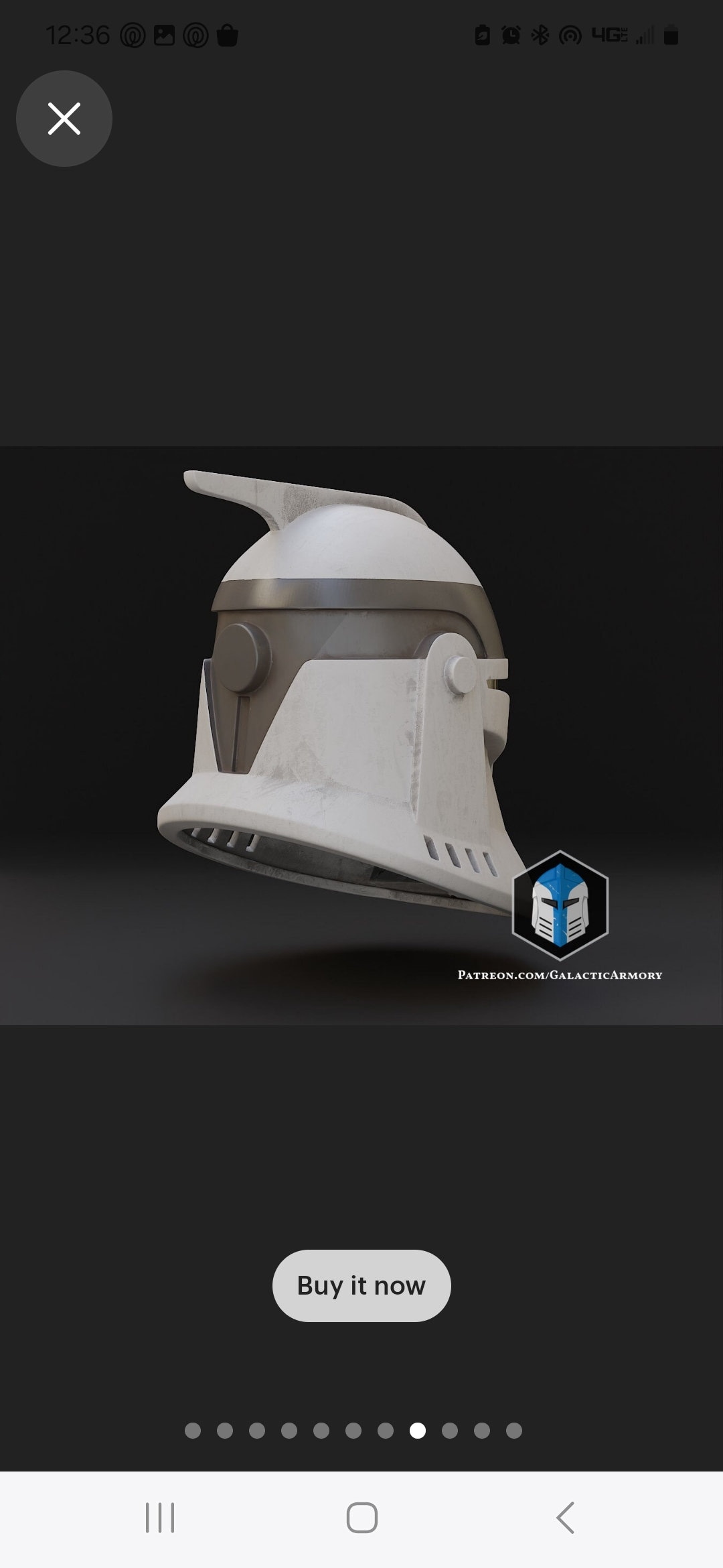 Phase 1 Animated Clone Trooper Helmet Raw 3D Print - Etsy