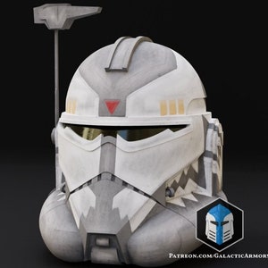 Commander Wolffe Helmet - Raw 3D Print - Etsy