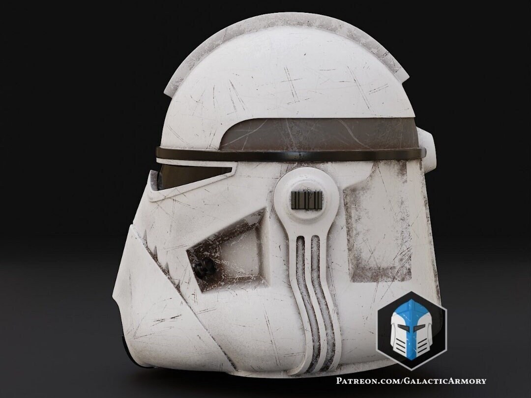 Commander Neyo Helmet - Raw 3D Print - Etsy