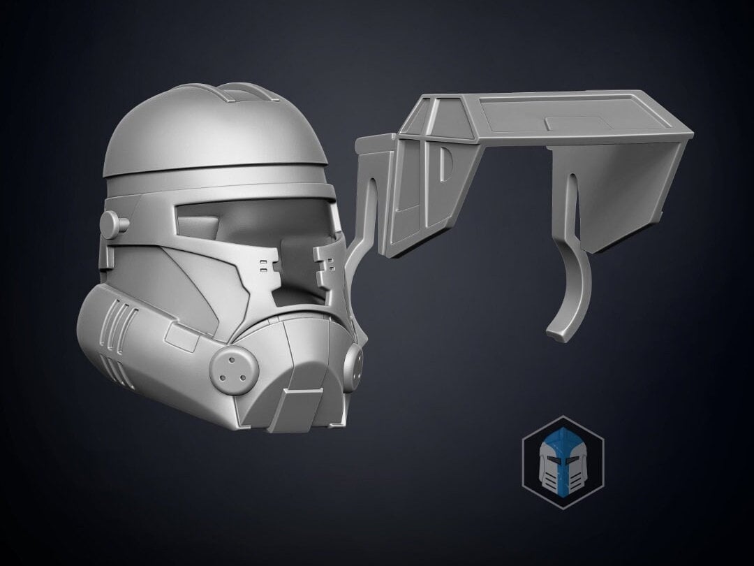 Havoc Trooper Helmet - Raw 3D Print - Etsy