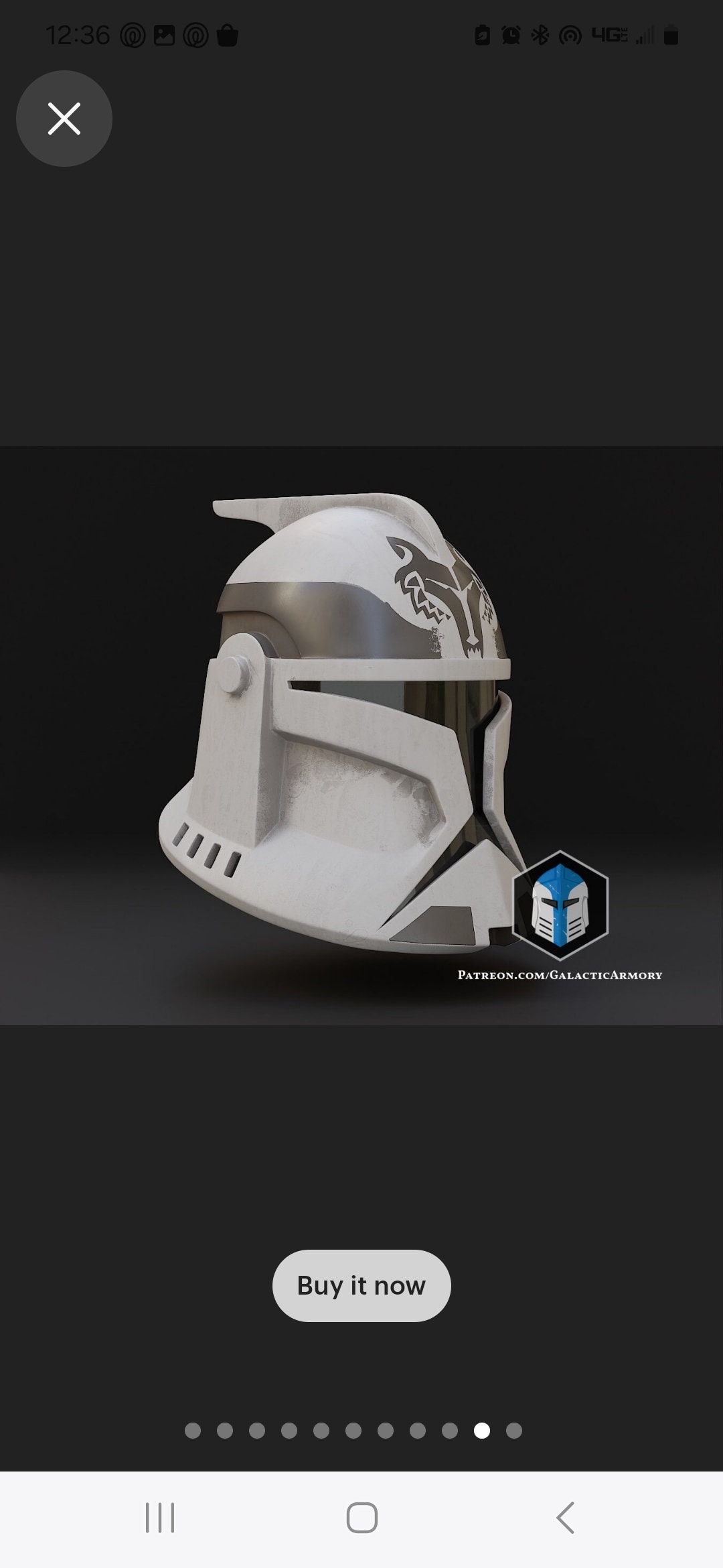 Phase 1 Animated Clone Trooper Helmet Raw 3D Print - Etsy