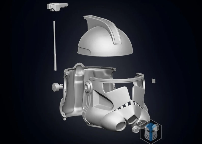 Phase 2 Arc Clone Trooper Helmet - Raw 3D Print - Etsy