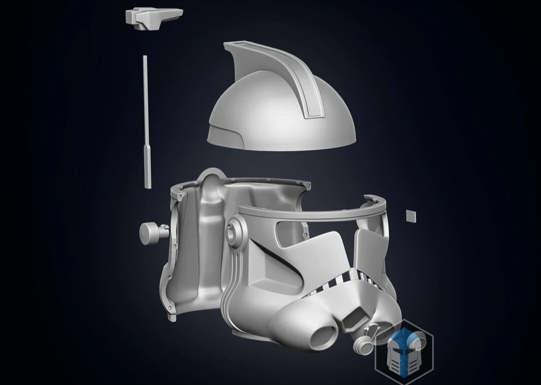 Phase 2 Arc Clone Trooper Helmet - Raw 3D Print - Etsy