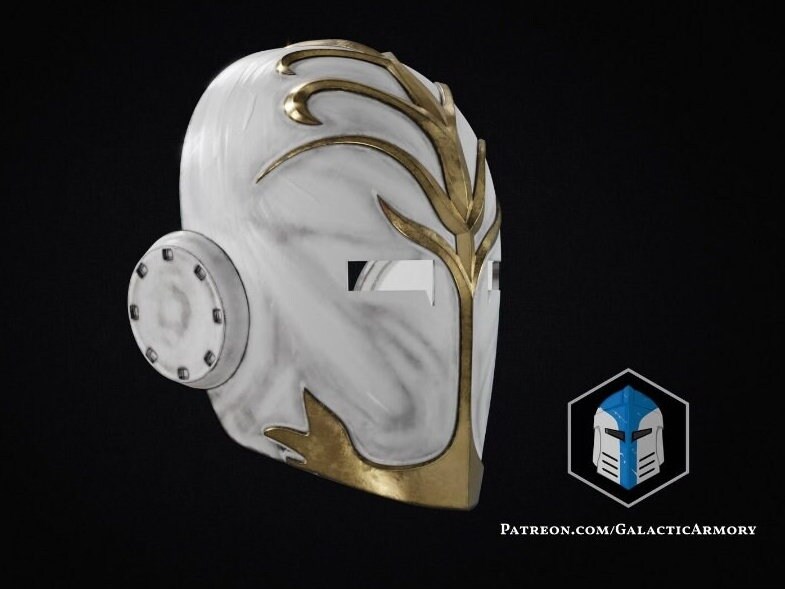 Jedi Temple Guard Mask - Raw 3D Print - Etsy