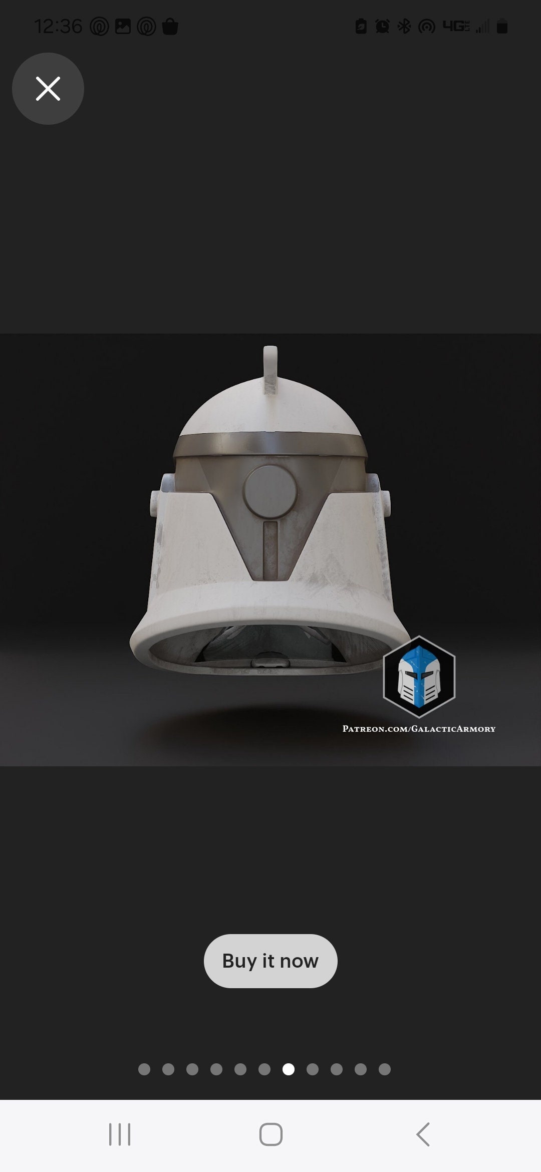 Phase 1 Animated Clone Trooper Helmet Raw 3D Print - Etsy