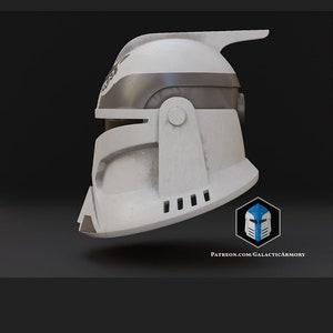 Phase 1 Animated Clone Trooper Helmet - Raw 3D Print - Etsy